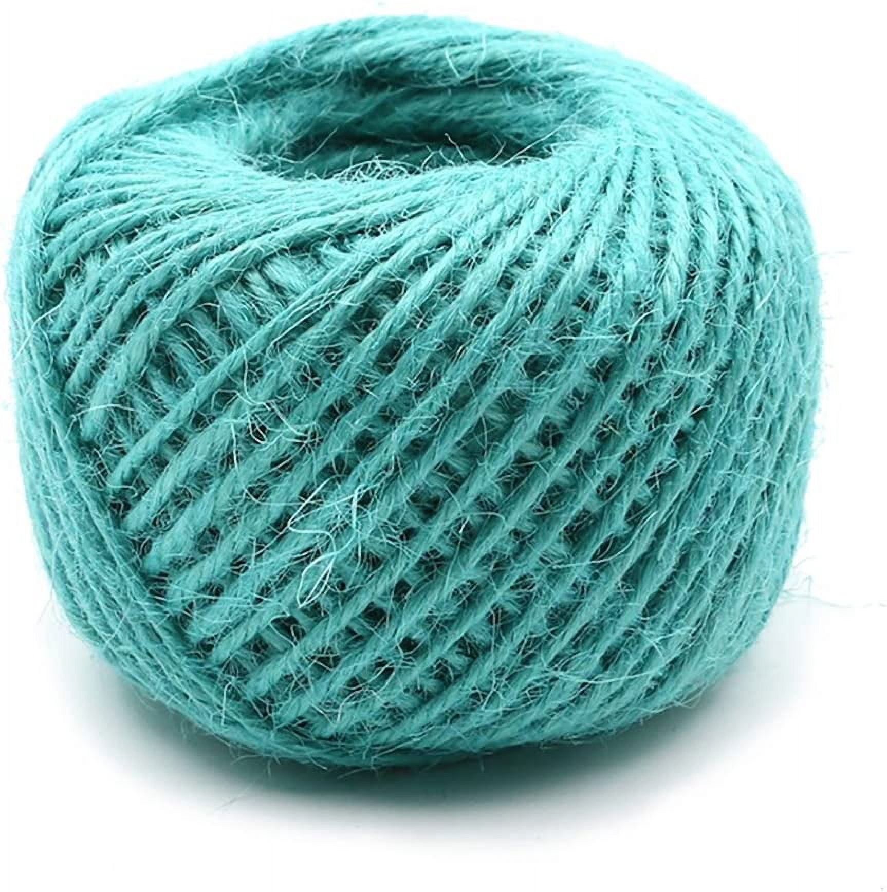 LUU-54Yards/Roll 2mm Green Jute Rope Hemp Twine Strong Cord Thick Rope ...