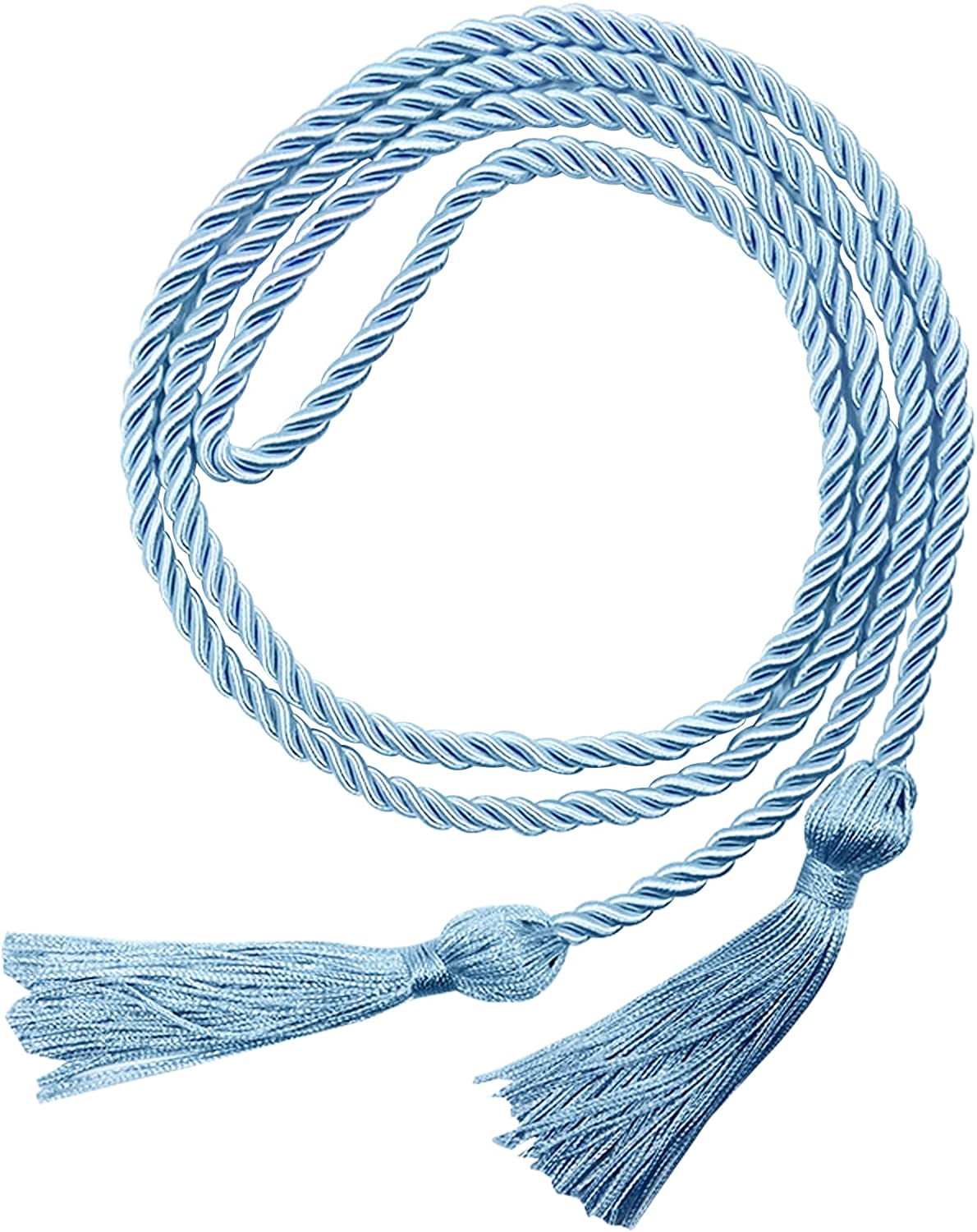 LUU-66 Inches Tassel Cord Graduation, Braided Solid Color Honor Cords ...