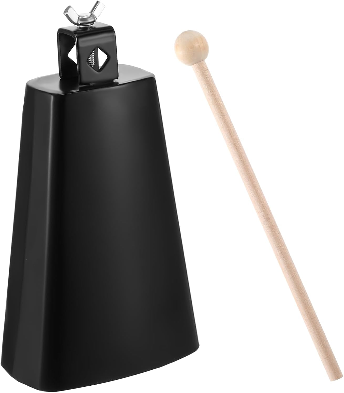 LUU-7 Inch Large Cow Bell Noise Makers, Metal Cowbell with Handle and ...