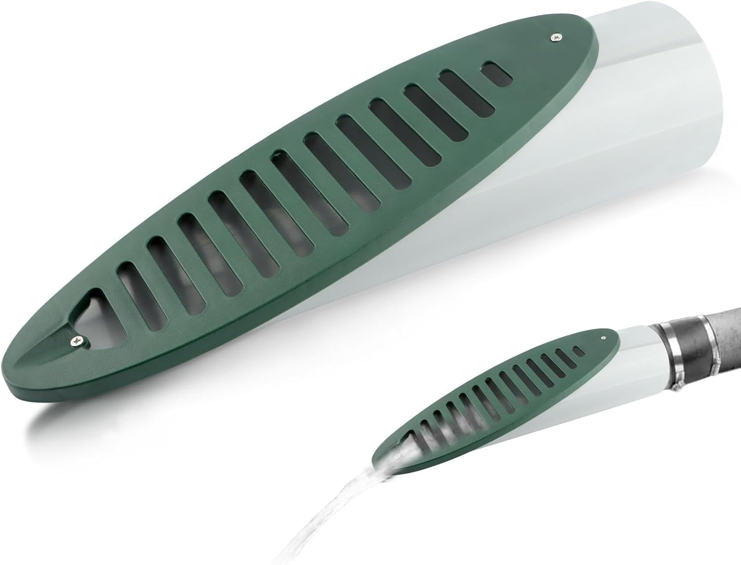 LUU-Angled Drainage Grate 4 Inch, Green Angled Slope Drainage Pipe Yard ...