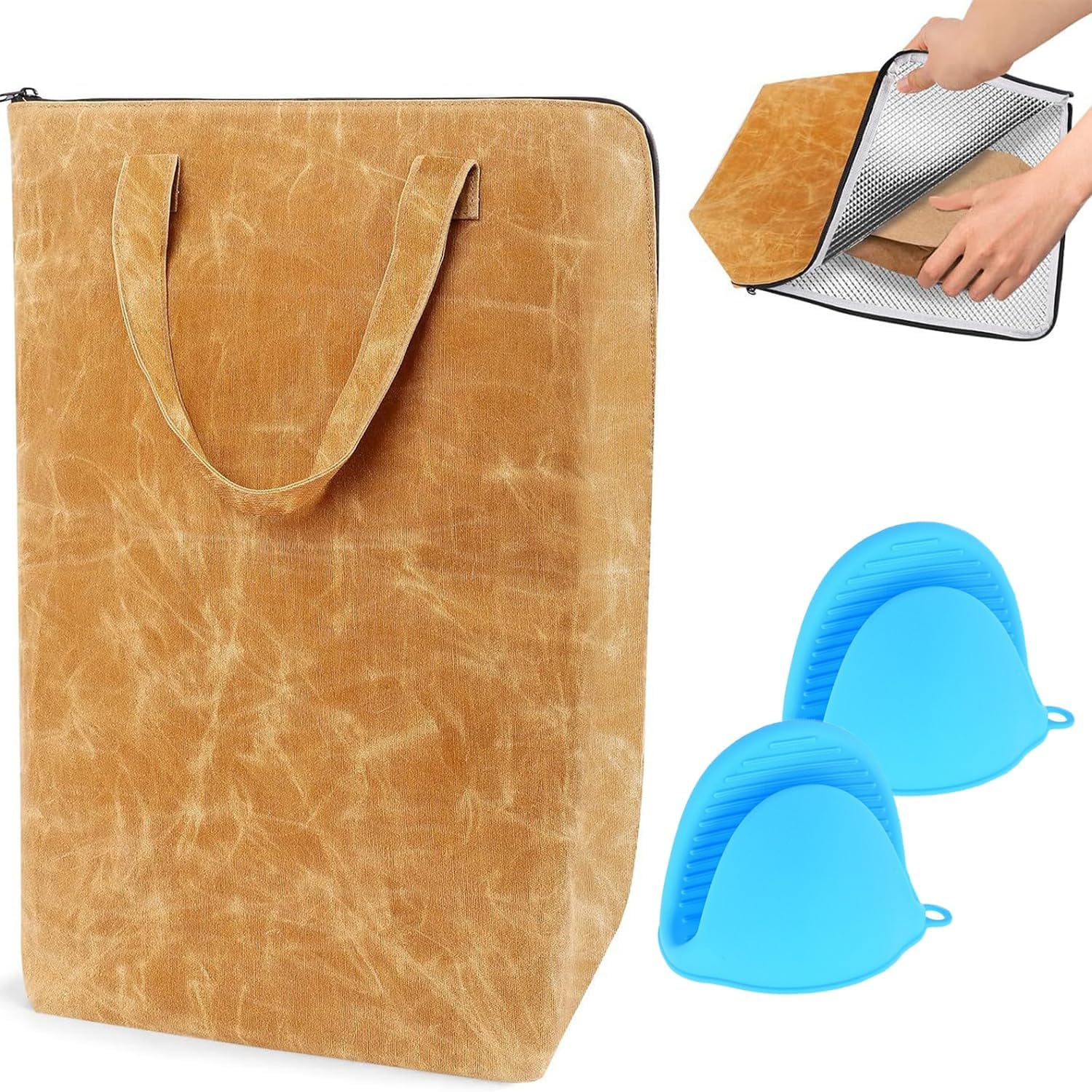 LUU-BBQ Insulated Bag, Meat Resting Blanket Reusable, Foldable and ...