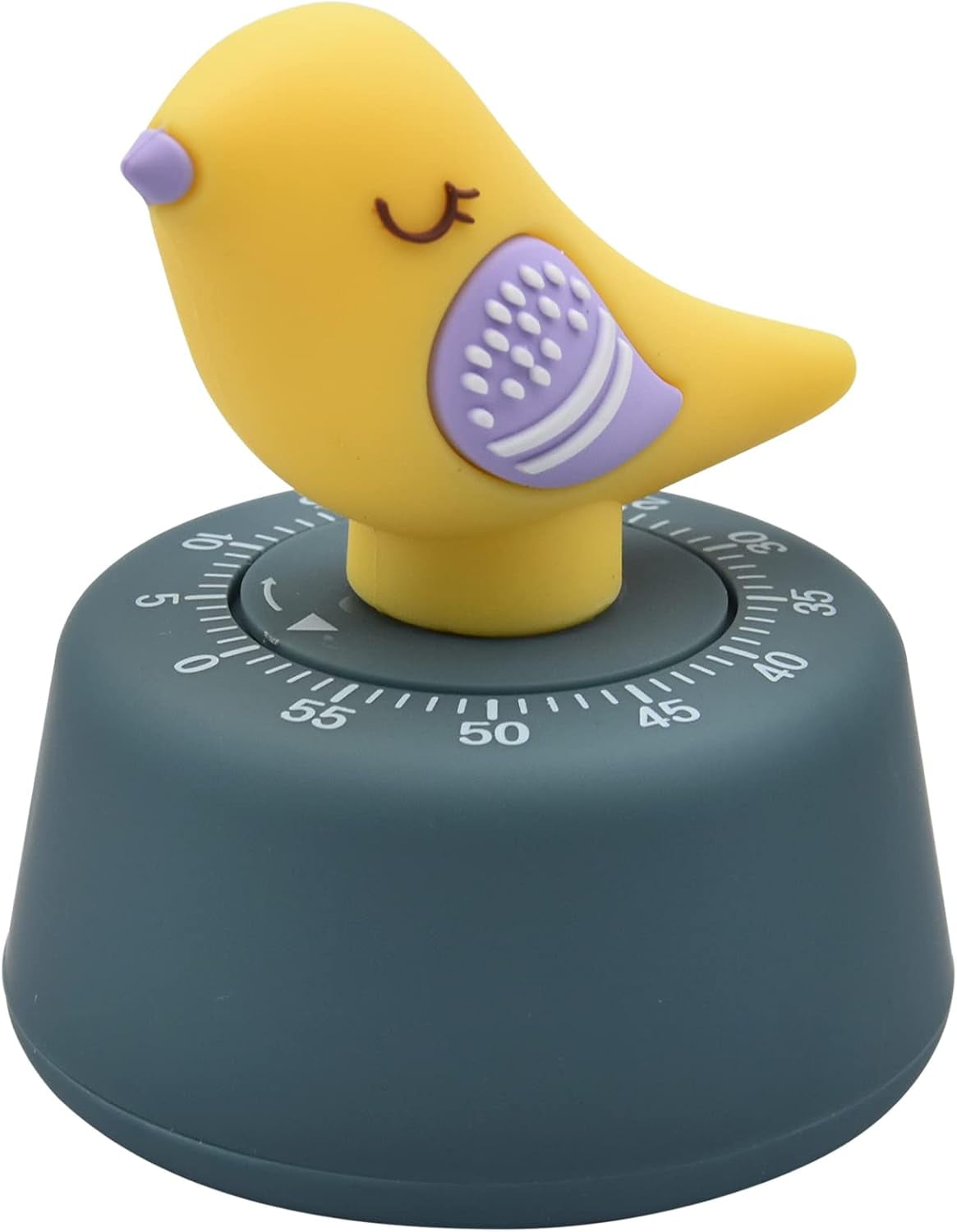 LUU-Bird Shaped Kitchen Timer Craft Mechanical Winding 60 Minute Timer ...