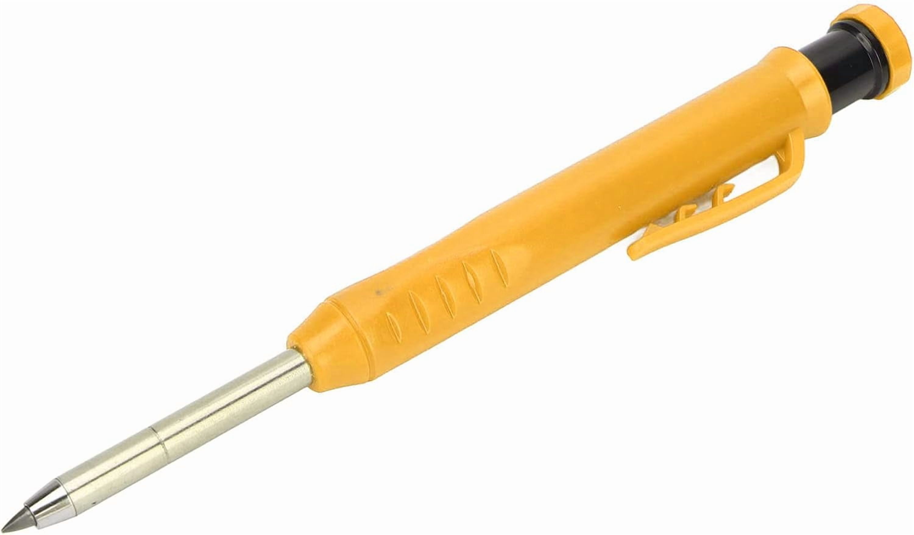 LUU-Carpenter Pencils Kit, Portable Long Nose Deep Hole Mechanical ...