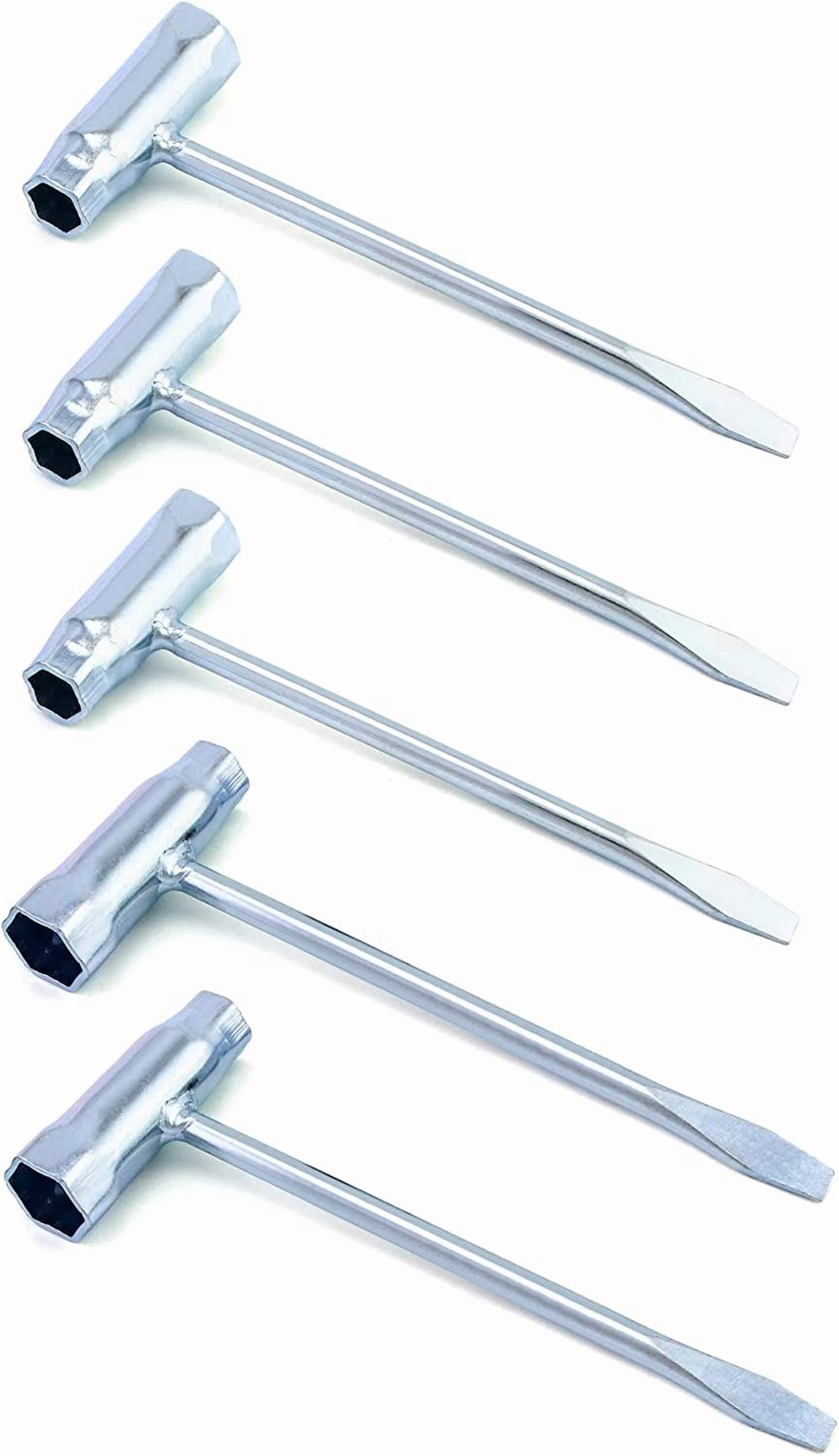LUU-Chainsaw Scrench, 5-Pack 13 x 19mm T-Wrench Spanner Tool ...