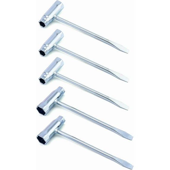 LUU-Chainsaw Scrench, 5-Pack 13 x 19mm T-Wrench Spanner Tool ...