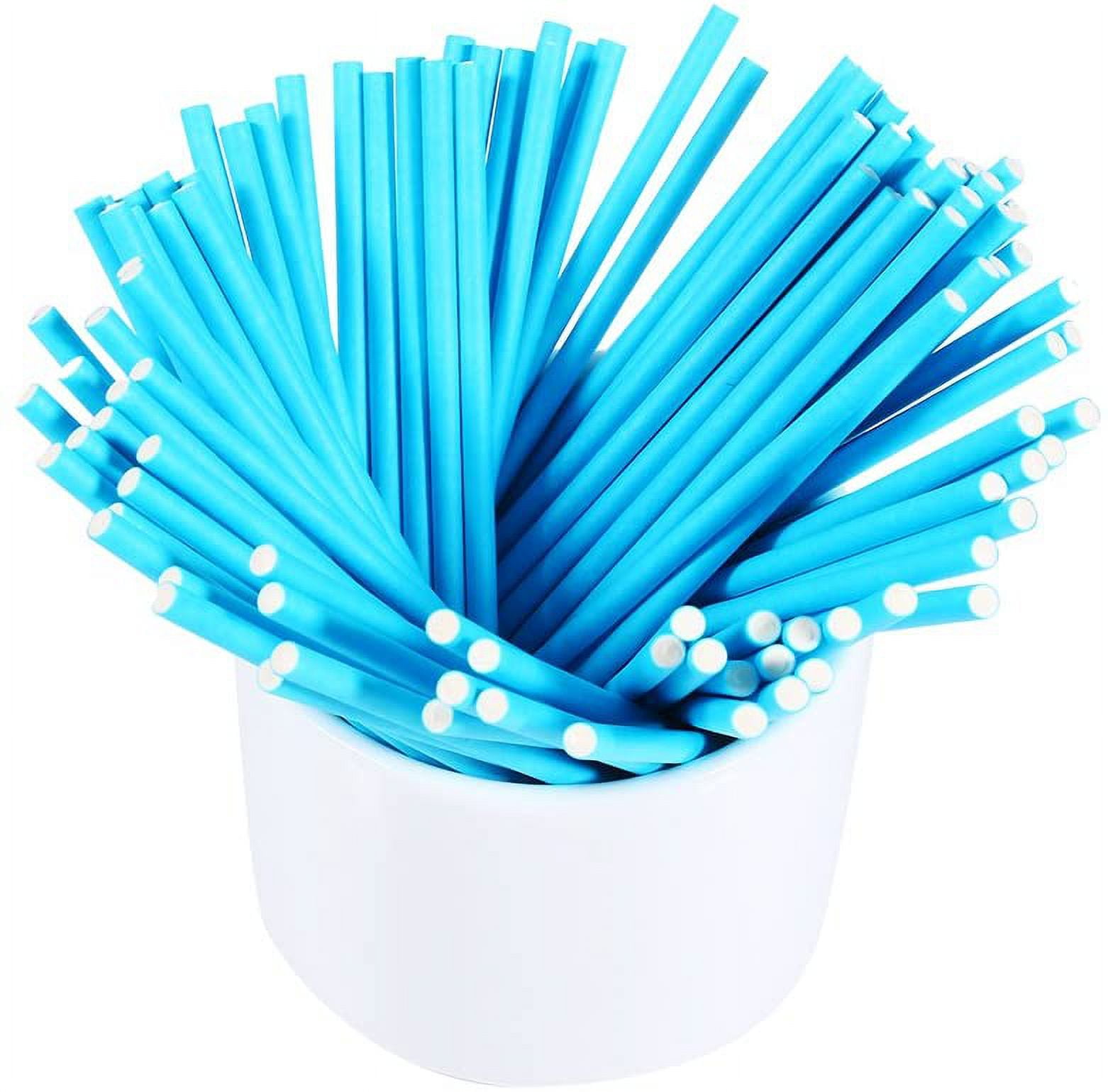 LUU-Colorful Lollipop Sticks,100 Pcs/Set Colorful Lollipop Sticks Cake ...