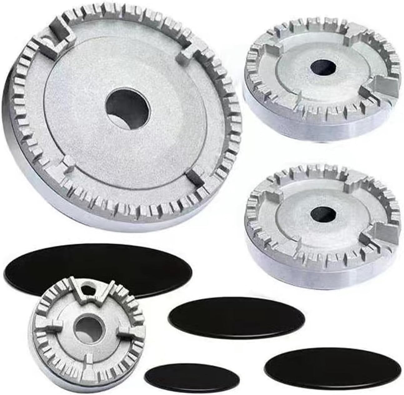 LUU-Cookware Hat Set Burners And Flame Caps Kit Cooker Hat Set Oven ...