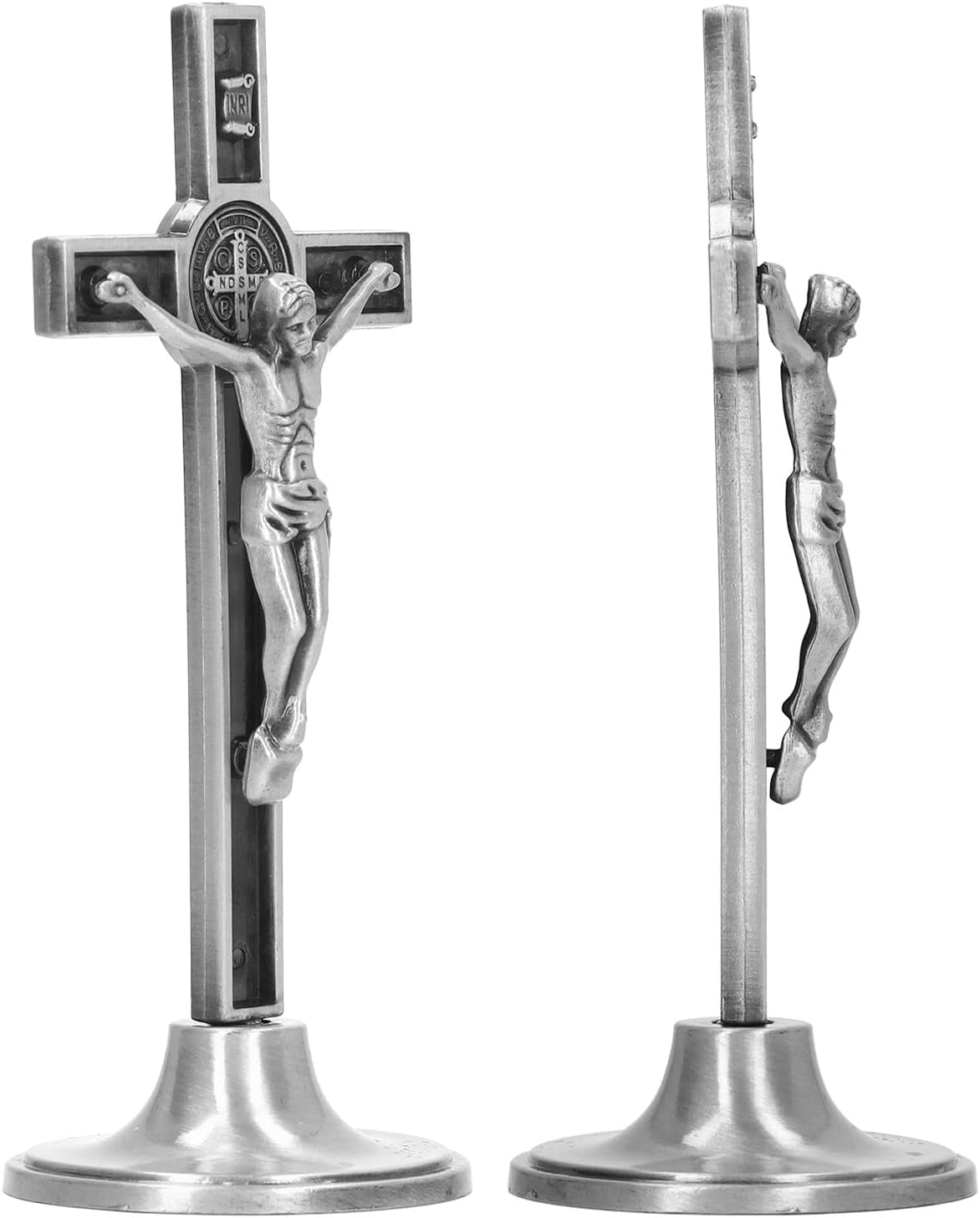 LUU-Cross Crucifix for Wall and Table Alloy Vertical Catholic Crucifix ...
