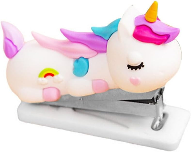 LUU-Cute Stapler Animal Silicone Stapler Students Hand Stapler Funny ...