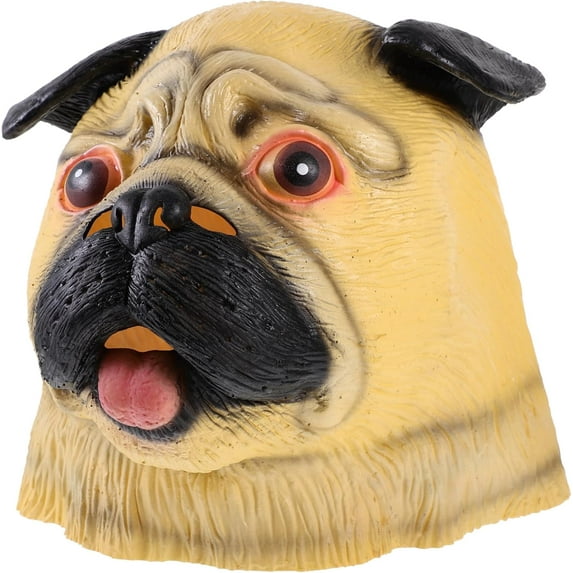 LUU-Dog Head Realistic Animal Costume for Halloween Festivals Dance ...
