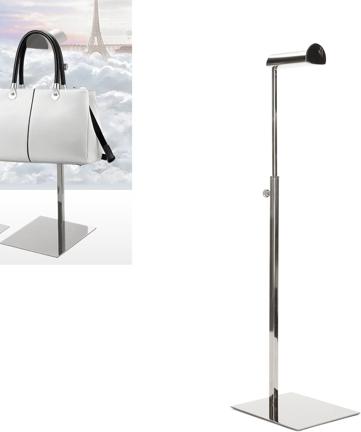 LUU-Handbag Display Stand, 3 Pack Stainless Steel Handbag Rack ...