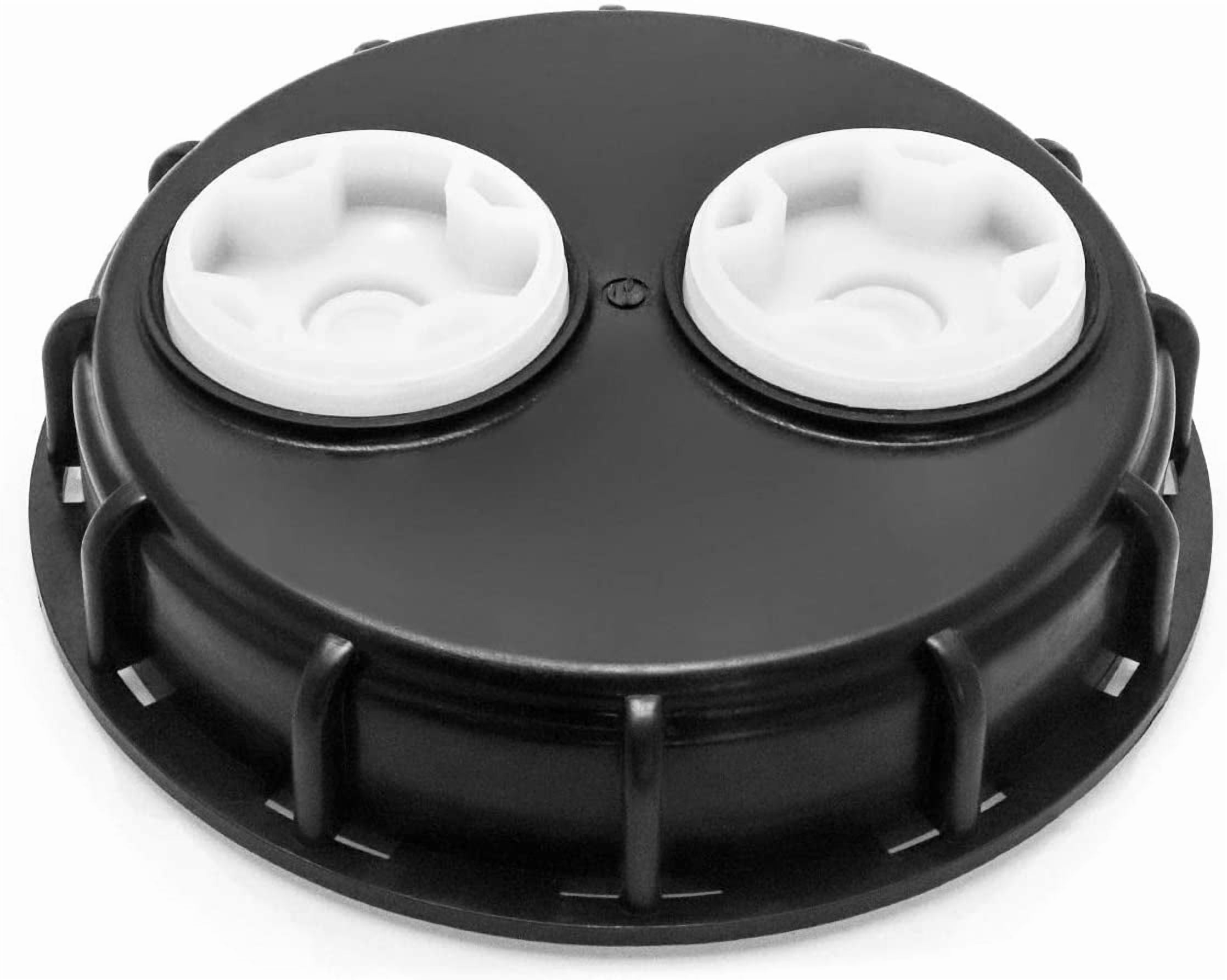 LUU-IBC Tote Lid Cover, 6.5" IBC Tank Water Liquid Tank Cap with Vent ...