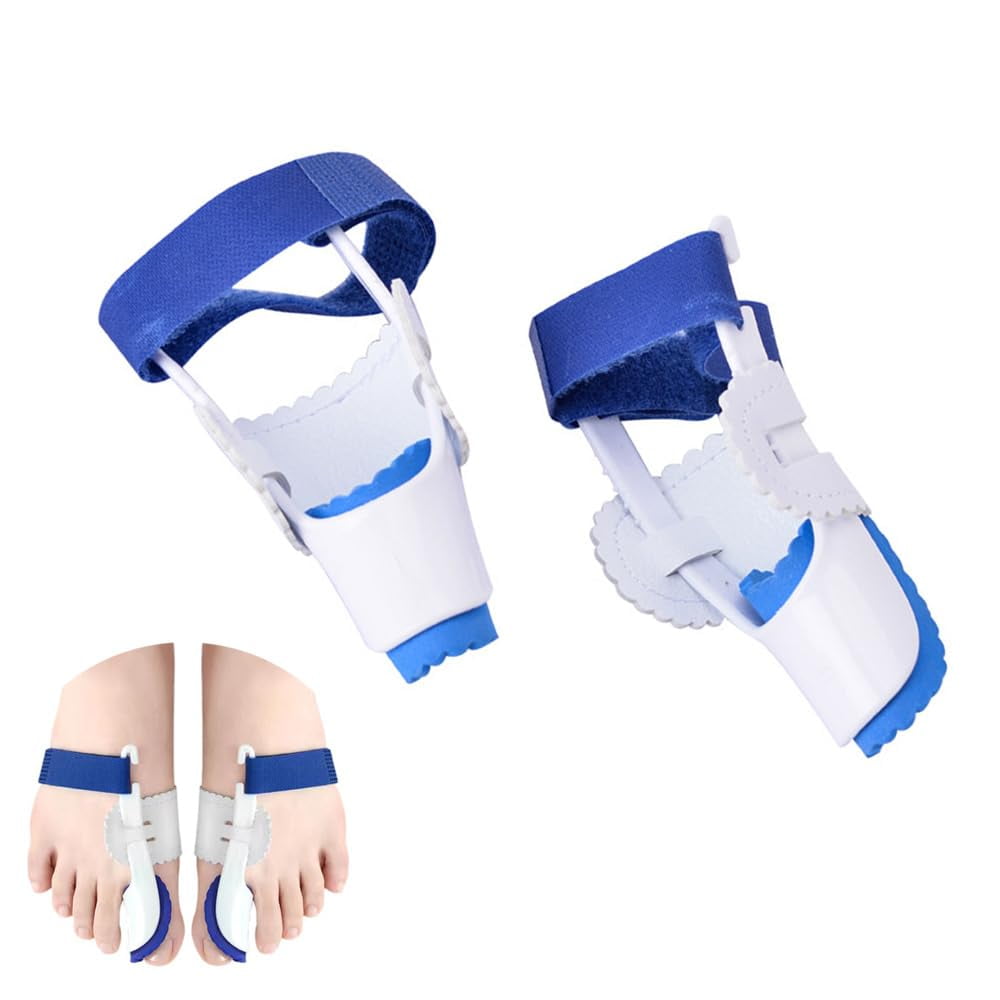 LUU-Pair Adjustable Bunion Corrector with Elastic Strap Universal ...