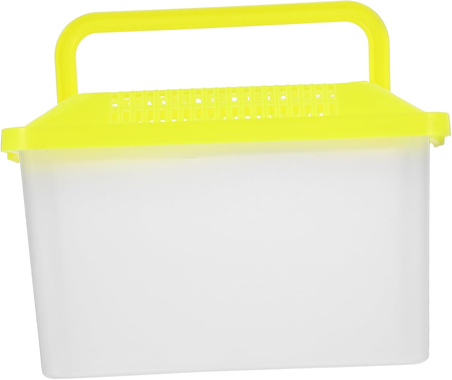 LUU-Plastic Turtle Fish Tank Transparent Plastic Tank Reptile Carrier ...