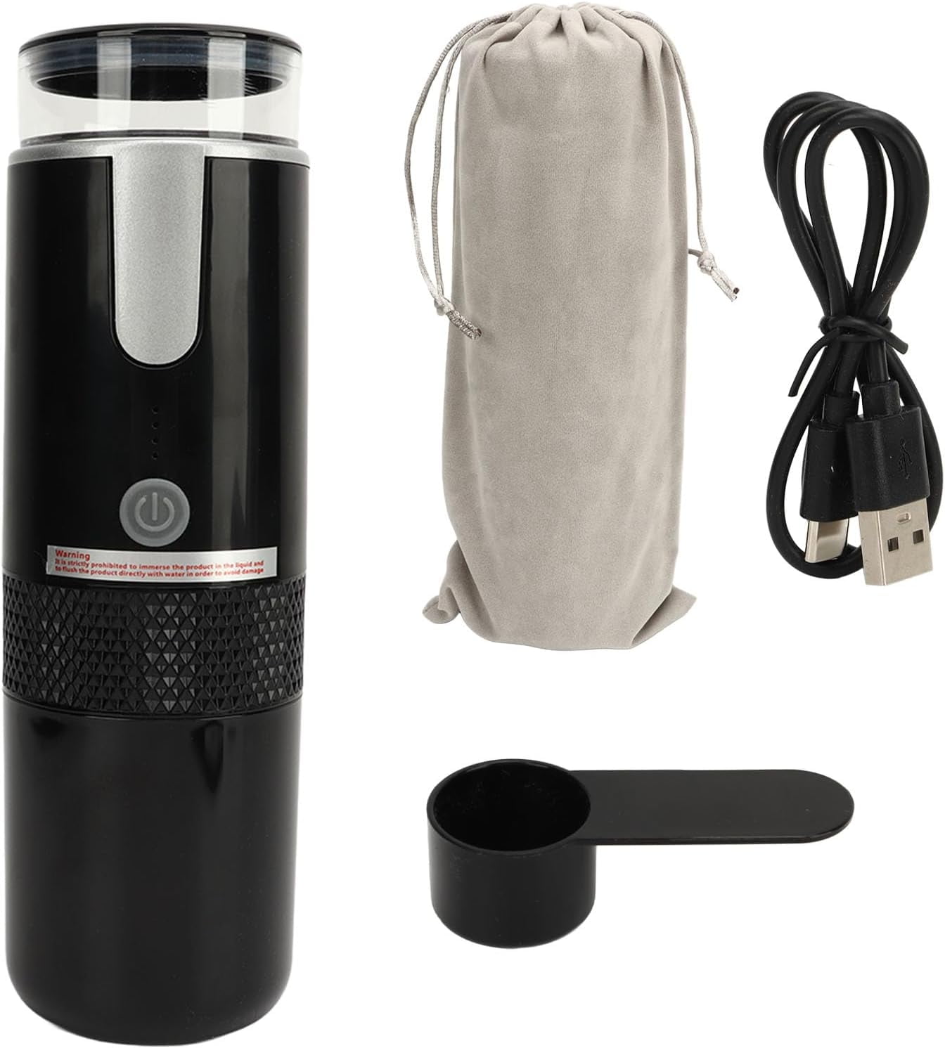 LUU-Portable Coffeemaker Machine, Battery Operated Coffee Maker ...