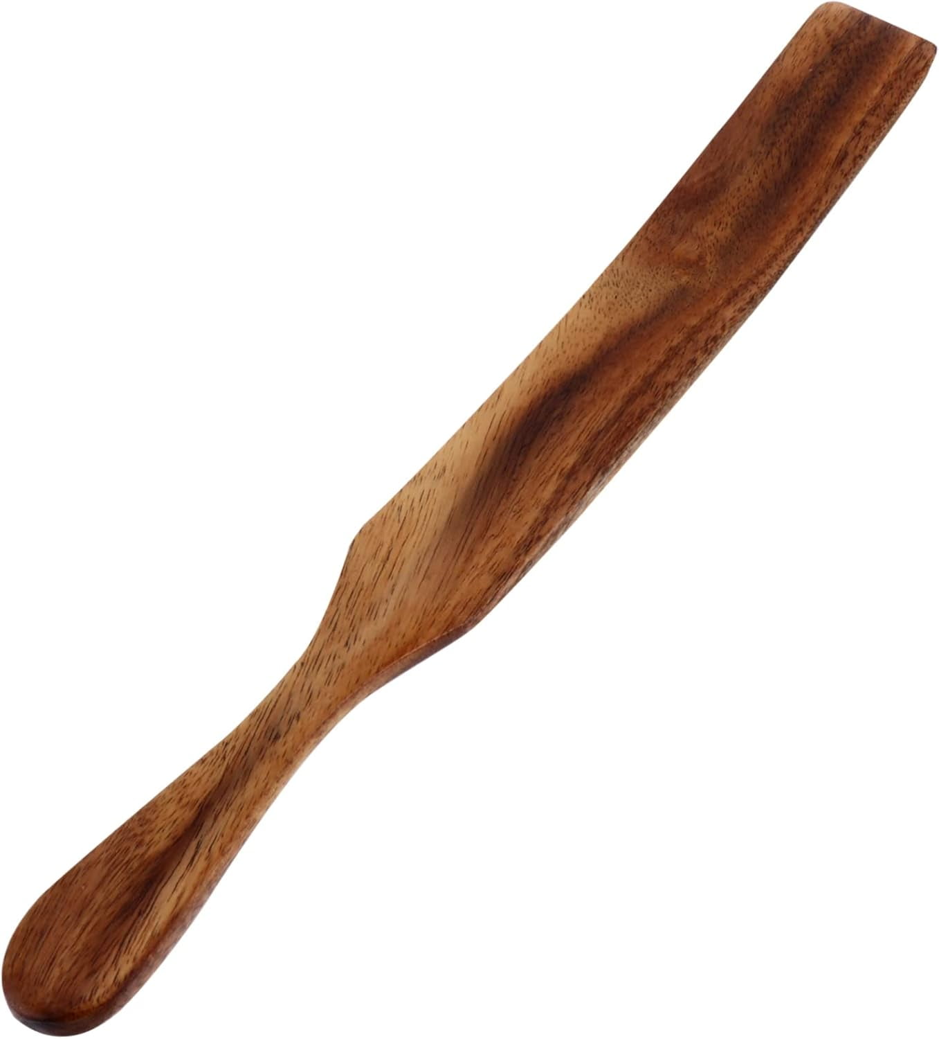 LUU-Portable Long Handle Wooden Spatula Cooking Utensil for Kitchen for ...