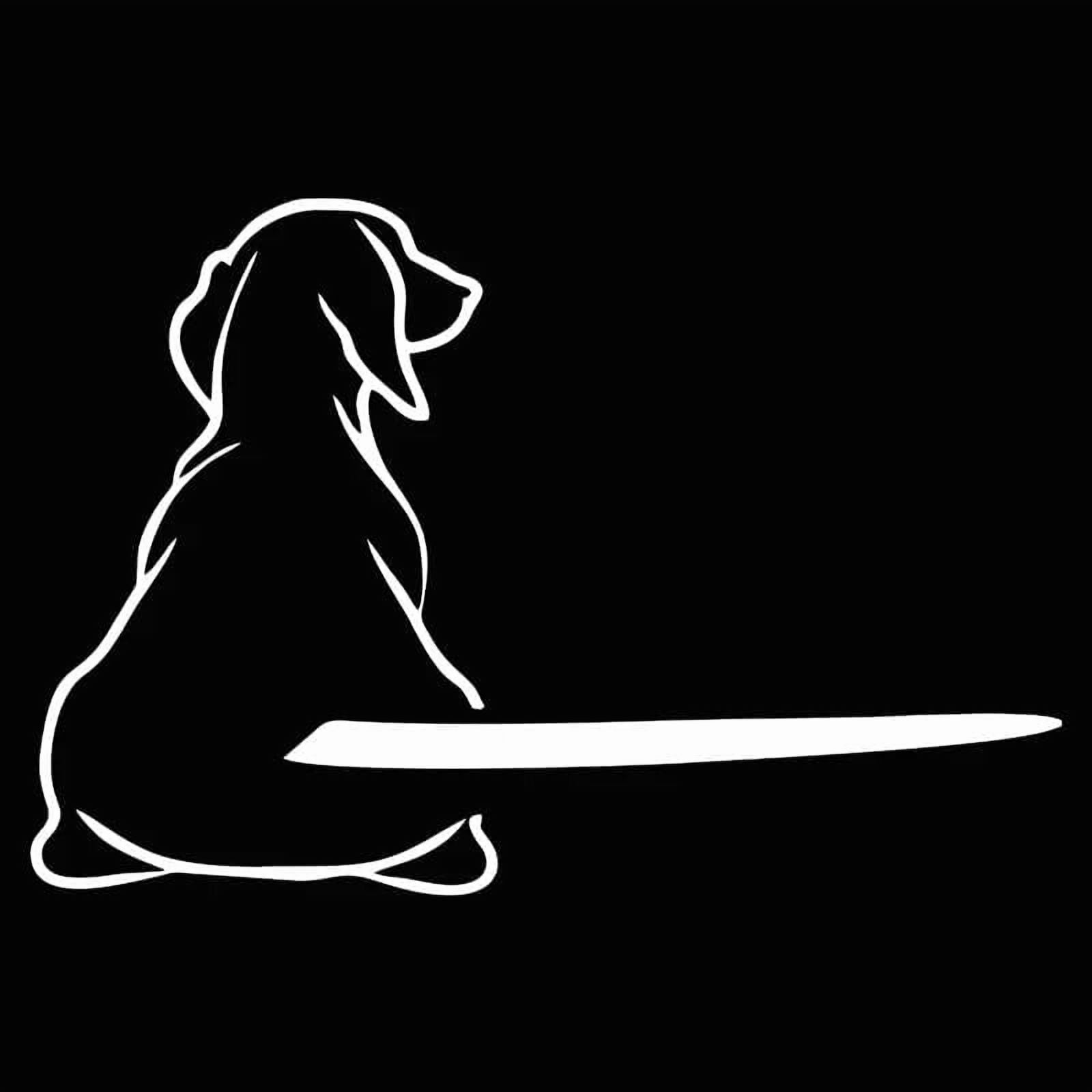 LUU-Rear Wiper Decal,Dog Decals for Cars, Funny Dog Moving Tail Decal ...