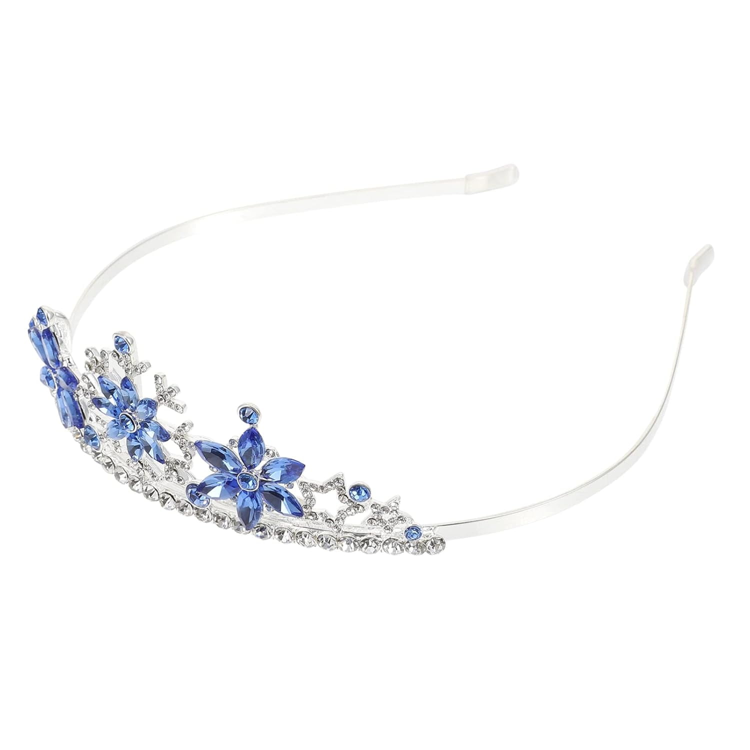 LUU-Snowflake Crown: Rhinestone Snowflake Headband, Princess Crowns For ...