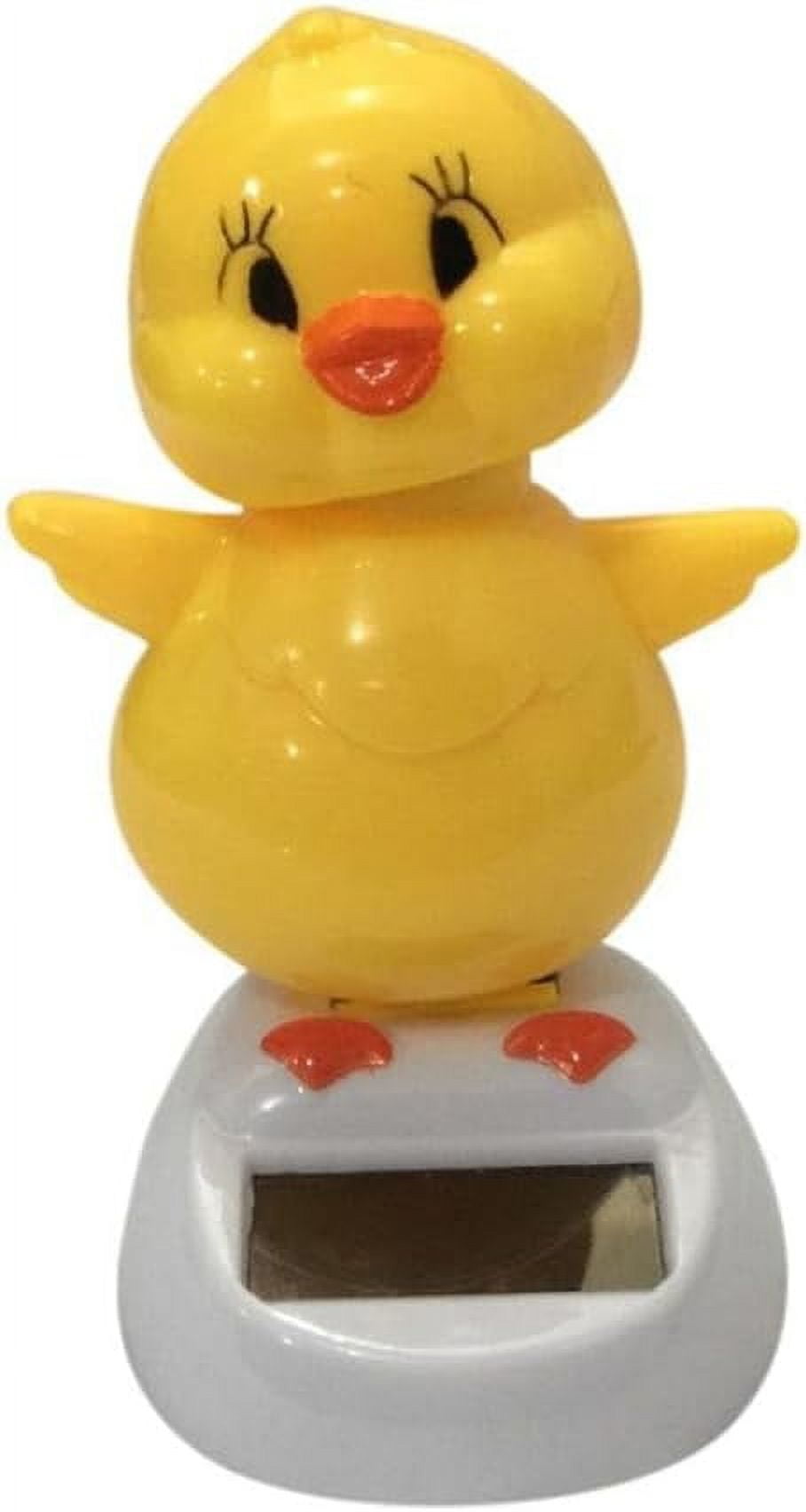 LUU-Solar Powered Dancing Chick, Solar Bobblehead Chicken, Solar ...