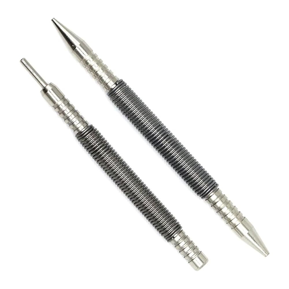 LUU-Spring Loaded Center Punch Tool, Prick Punch and Manual Centre ...