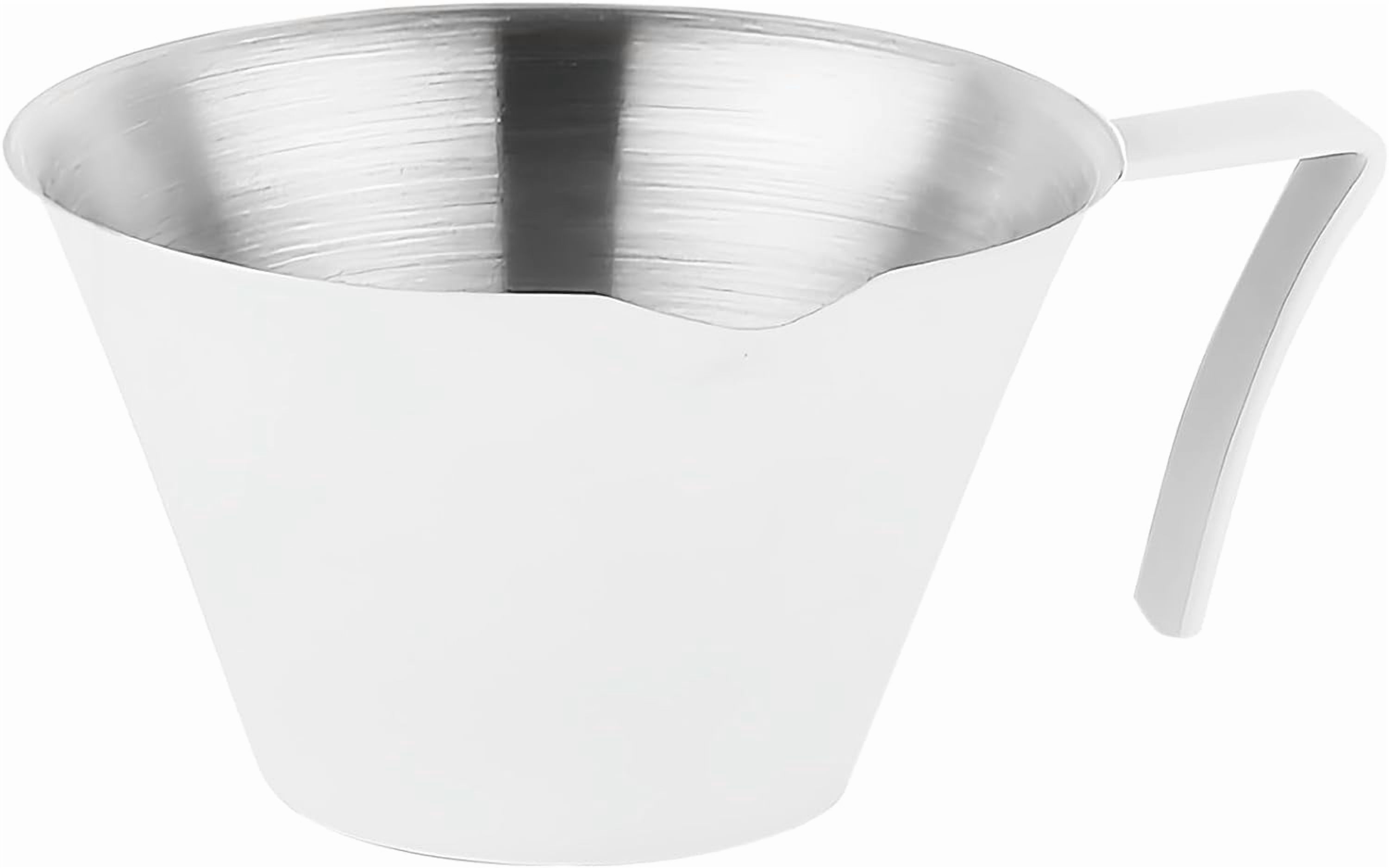 LUU-Stainless Steel Espresso Measuring Cup With Handle & Pour Spout 3 ...