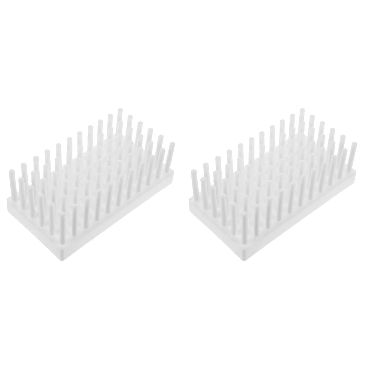 LUU-Test Tubes Braces 2 pcs Draining Plastic Tube Lab Holder Dryer ...