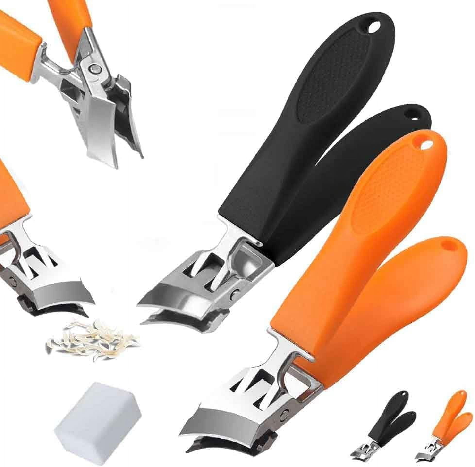 LUU-Wide Jaw Opening Anti-Splash Slanted Nail Clipper, 2025 Ultra Sharp ...
