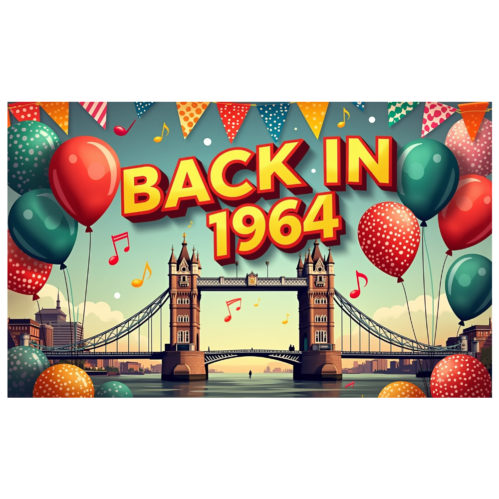 LUUFILx 1960s Backdrop Banner Retro Party Decorations Vintage ...
