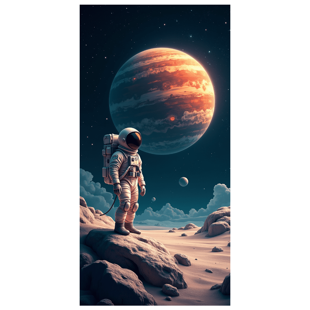 LUUFILx Astronaut Space Banner Background for Outer Space Theme Decor ...