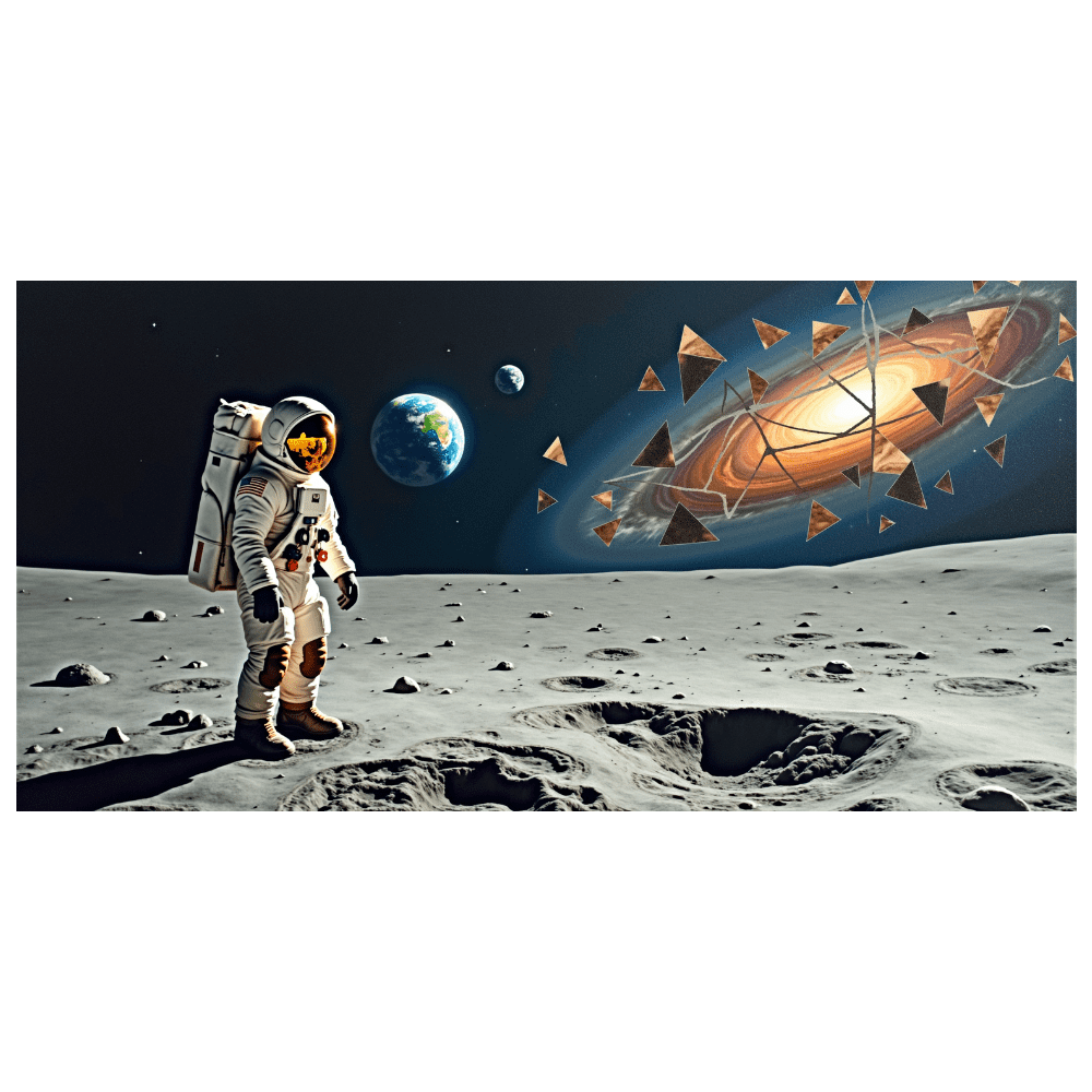 LUUFILx Astronaut Themed Space Exploration Banner Backdrop Background ...