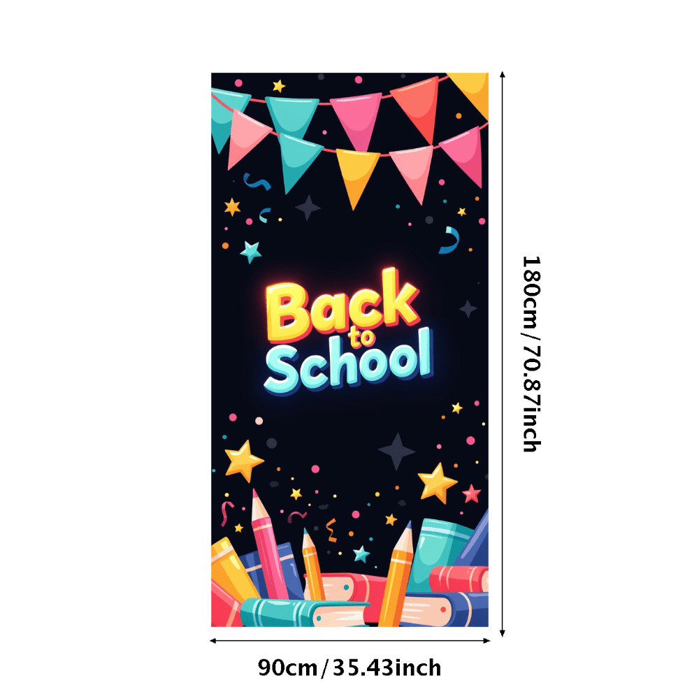 LUUFILx Back to School Banner Customizable Graduation Party Supplies ...