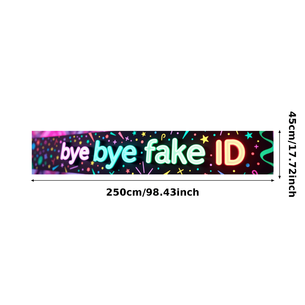 LUUFILx Beer Themed Banner with Cheers Image and bye bye fake ID Text ...
