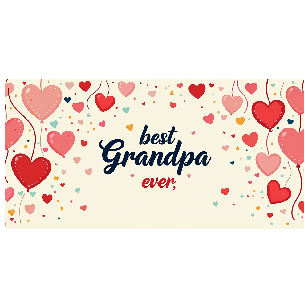 LUUFILx Best Grandpa Ever Backdrop Banner Grandfather Day Party ...