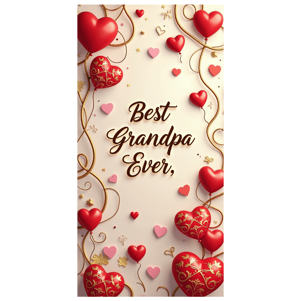LUUFILx Best Grandpa Ever Backdrop Banner Grandfather Day Party ...