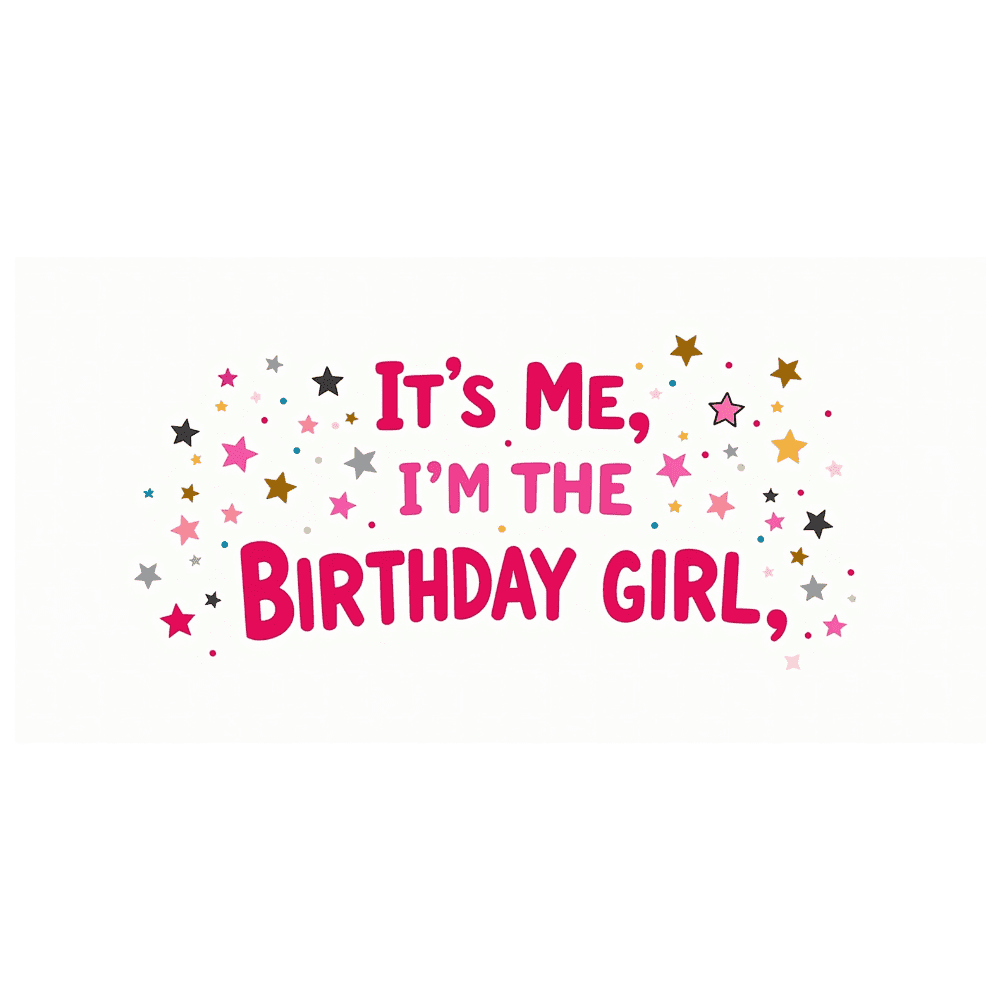 LUUFILx Birthday Girl Banner Colorful Party Backdrop Pink Blue Clouds ...