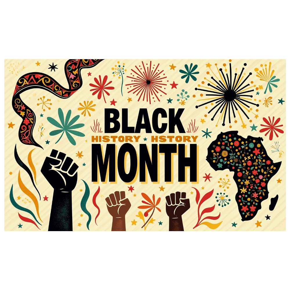 LUUFILx Black History Month Backdrop Decoration Photography Props ...