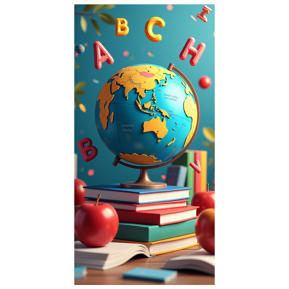 LUUFILx Classroom Educational Banner School Supplies Backdrop Kids ...