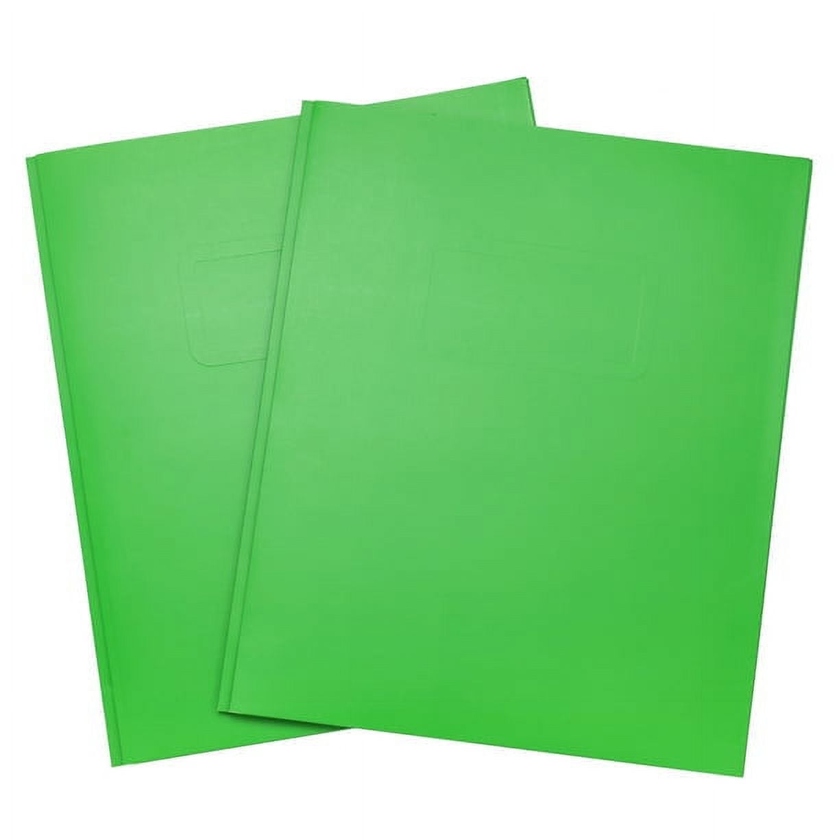 Dadiy Assorted Colored Plastic Folder with Three Hole-Punched Paper ...