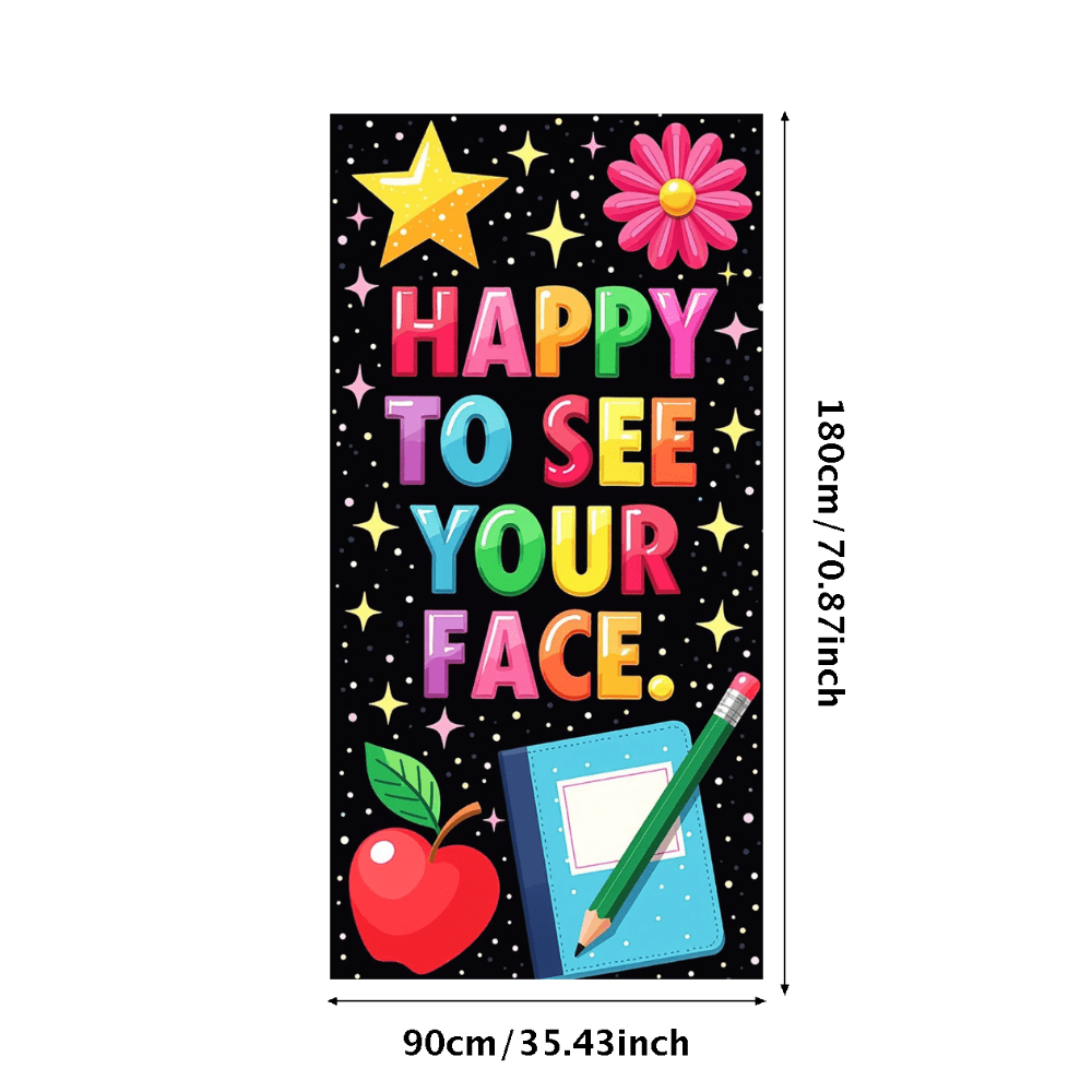 LUUFILx Colorful Classroom Welcome Backdrop Banner School Party ...