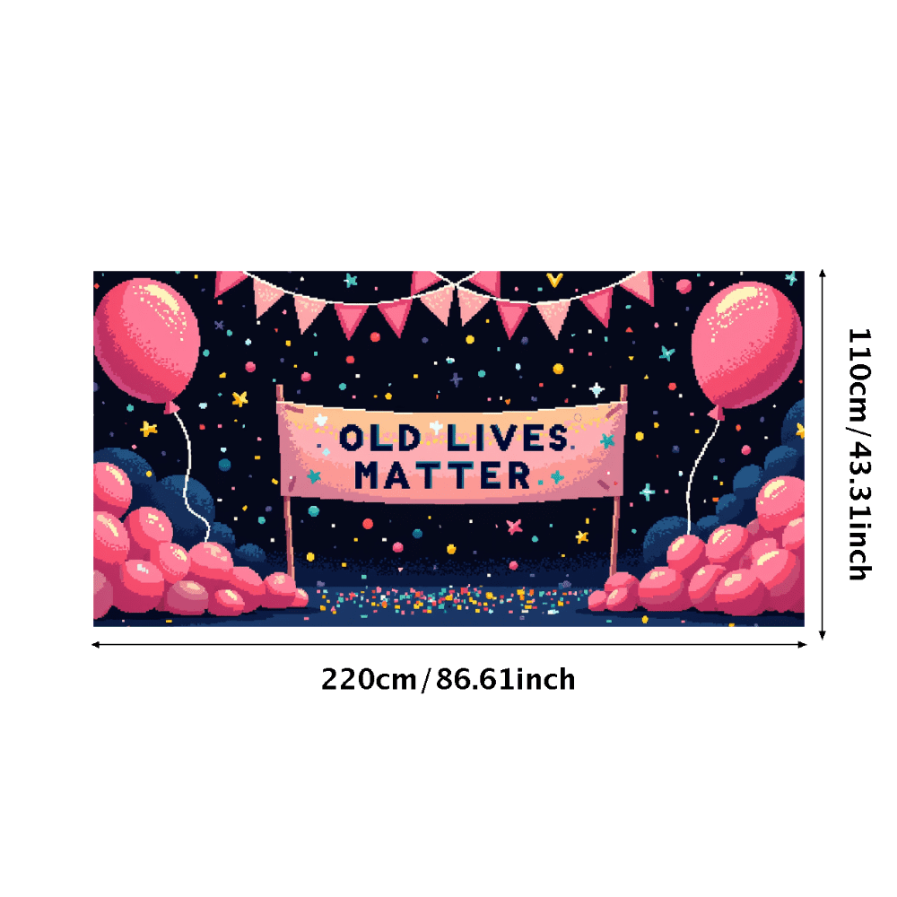 LUUFILx Colorful Party Banner with Balloons Glitter and Stars ...