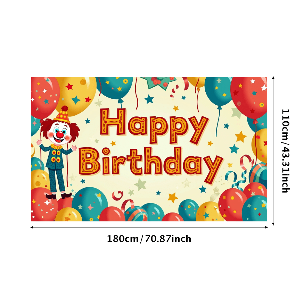 LUUFILx Fairy Birthday Party Backdrop Enchanted Happy Birthday Banner ...