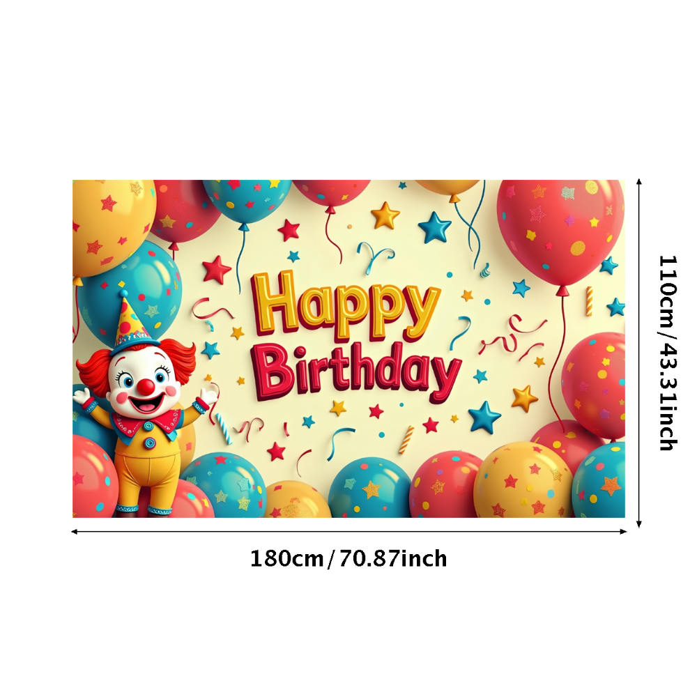 LUUFILx Fairy Birthday Party Backdrop Enchanted Happy Birthday Banner ...