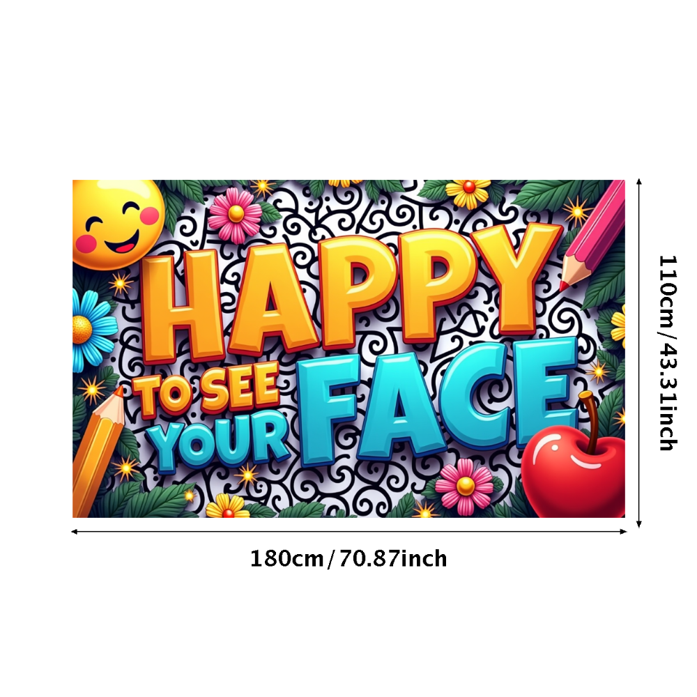 LUUFILx Floral Welcome Banner Sign Gold Letters Greeting Message Party ...