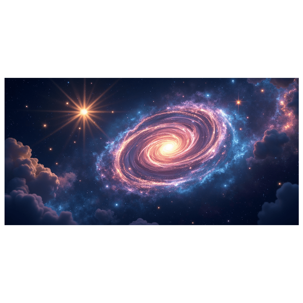 LUUFILx Galaxy Space Banner Backdrop Cosmic Universe Birthday Party ...