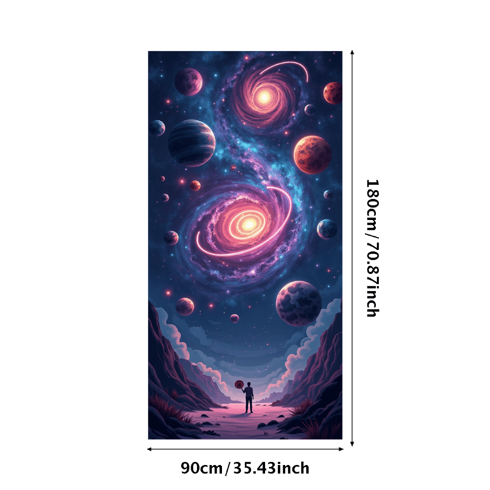 LUUFILx Galaxy Space Banner Universe Backdrop Starry Sky Background ...