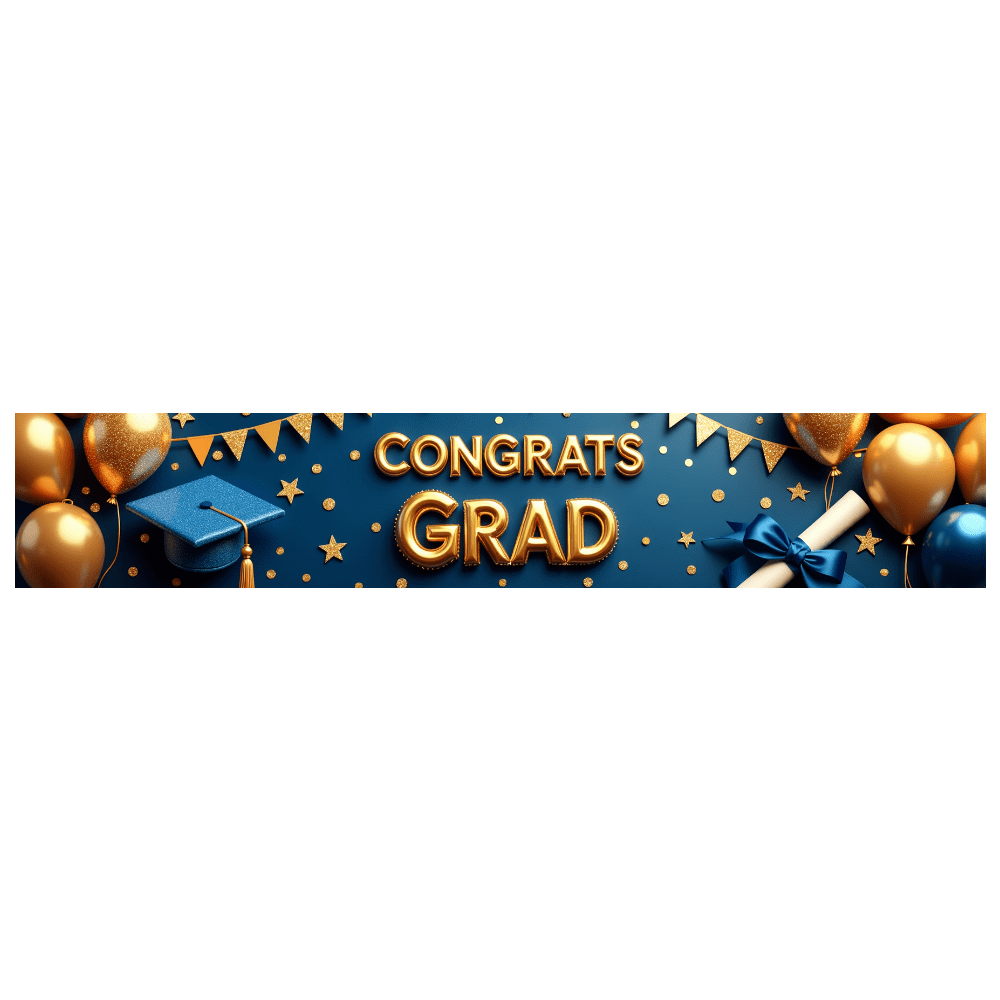 LUUFILx Graduation Party Banner Backdrop Congrats Grad Celebration ...