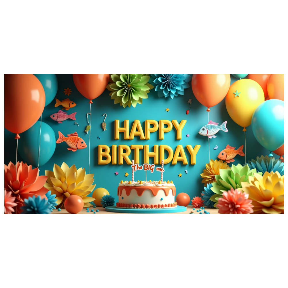 LUUFILx Happy Birthday Backdrop Party Supplies Decorations Banner ...