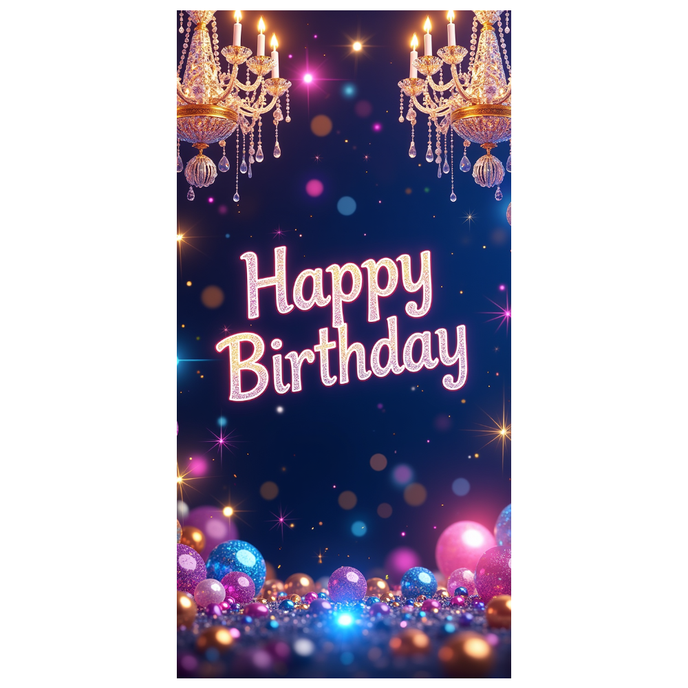 LUUFILx Happy Birthday Music Banner Backdrop Party Supplies Photography ...