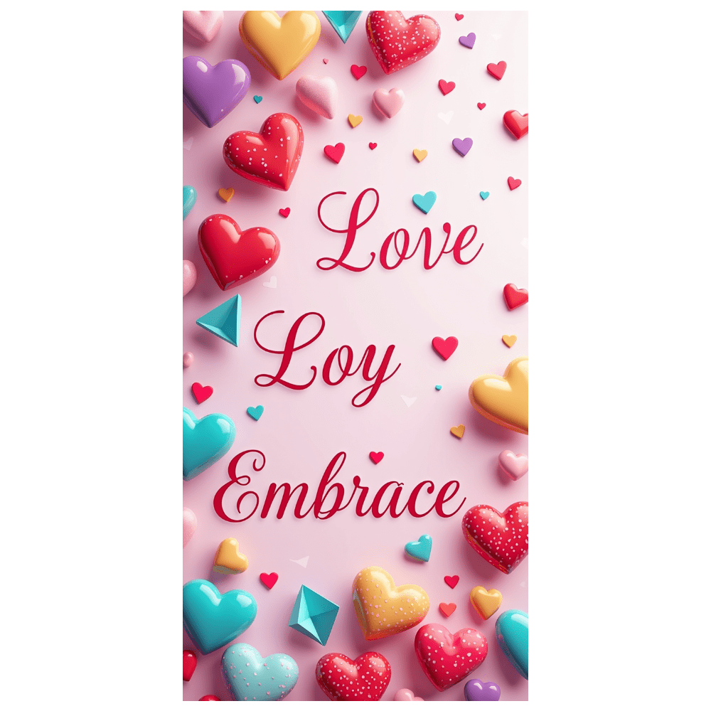 LUUFILx Heart Shaped Floral Backdrop Butterfly Decorations Perfect for ...