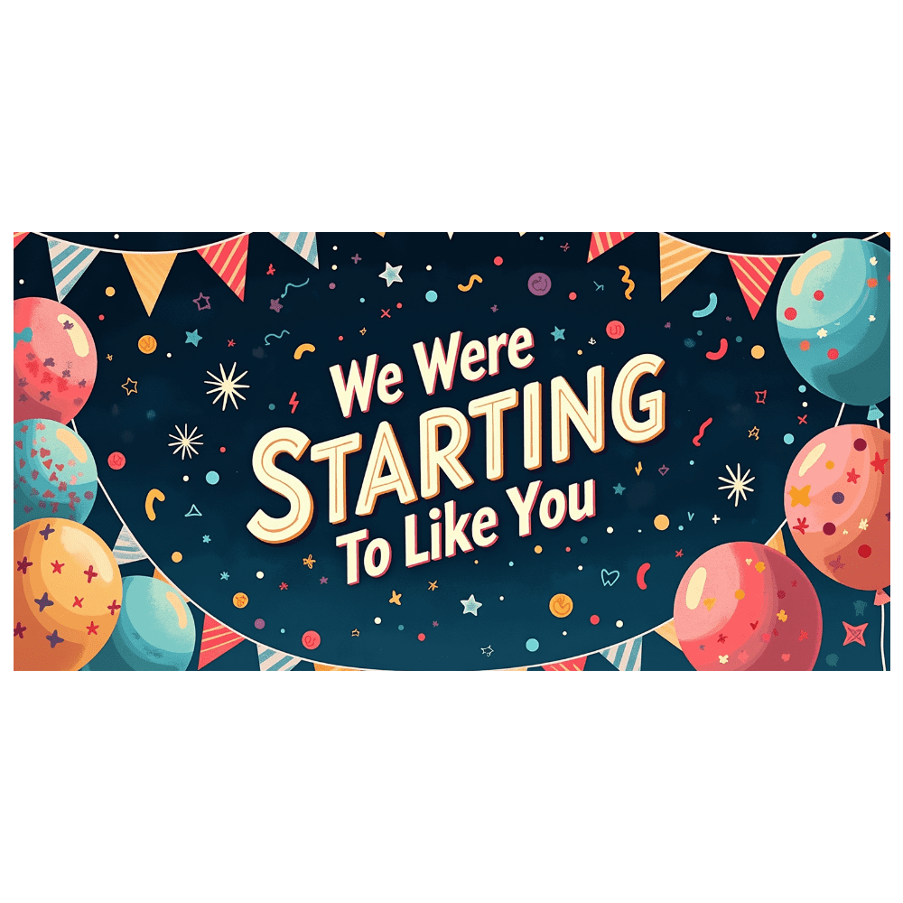 LUUFILx Neon Style Light Up Banner with Inspiring Message We Were Just ...